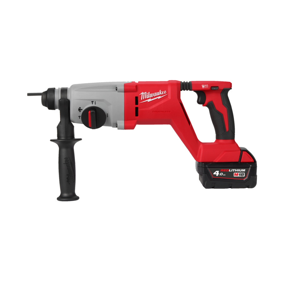 Milwaukee M18BLHACD26-402X brushless SDS-PLUS Combi Boorhame - ZBM ...