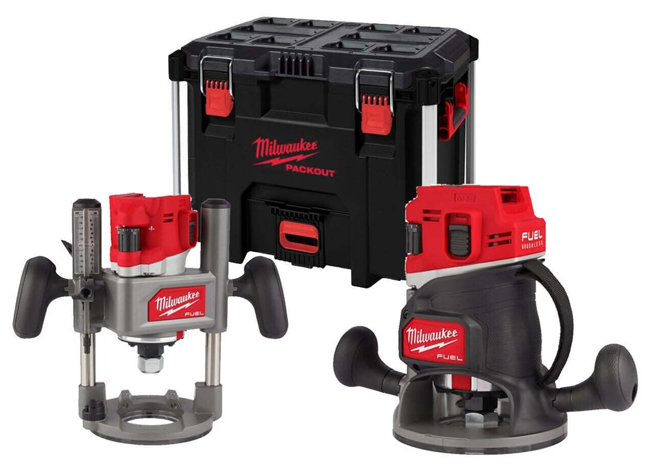 Milwaukee M18FR12KIT-0P Fuel Bovenfrees / Kantenfrees 12/8mm - ZBM ...