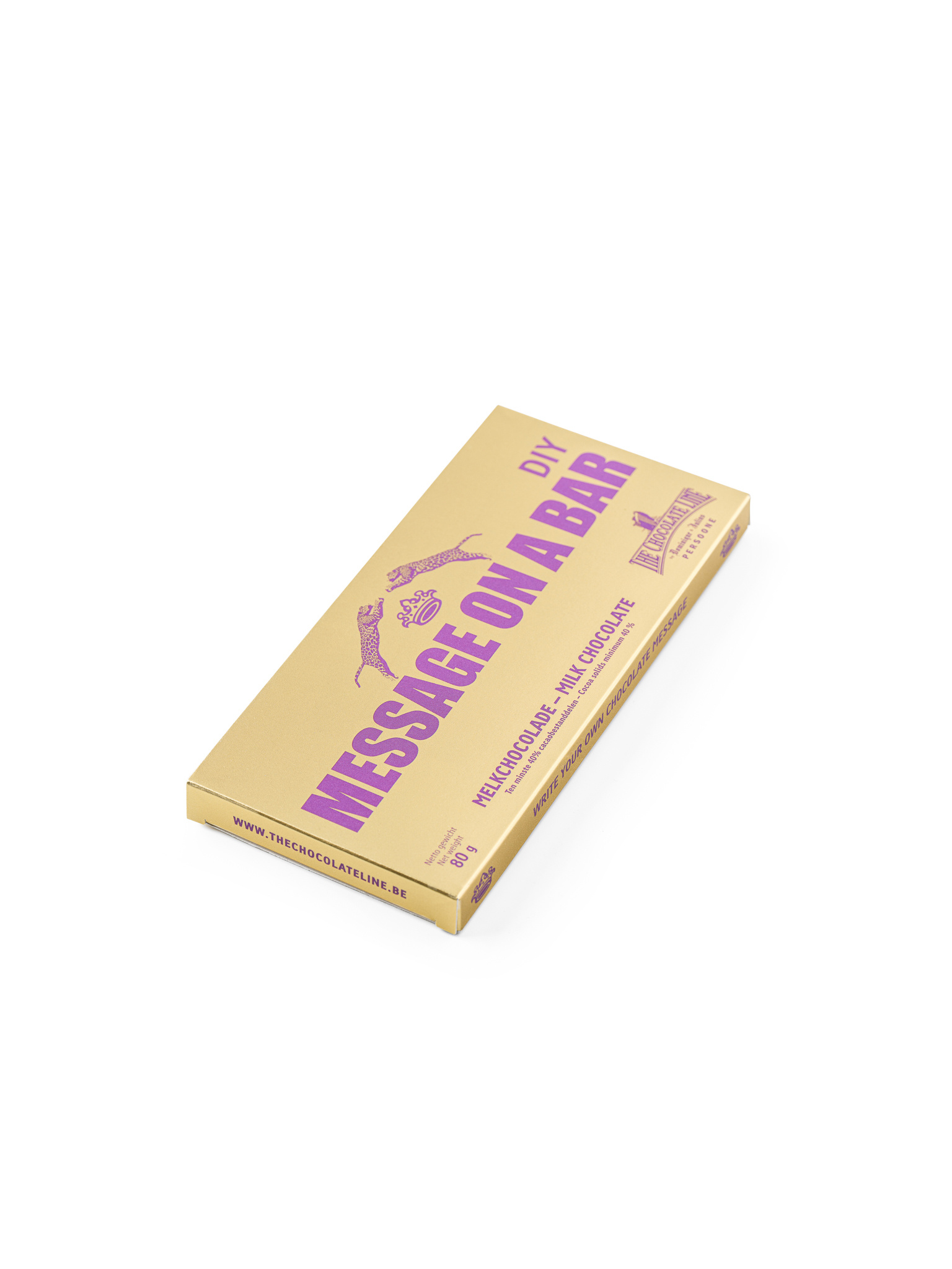 Personalized Chocolate Bar - The Chocolate Line Webshop