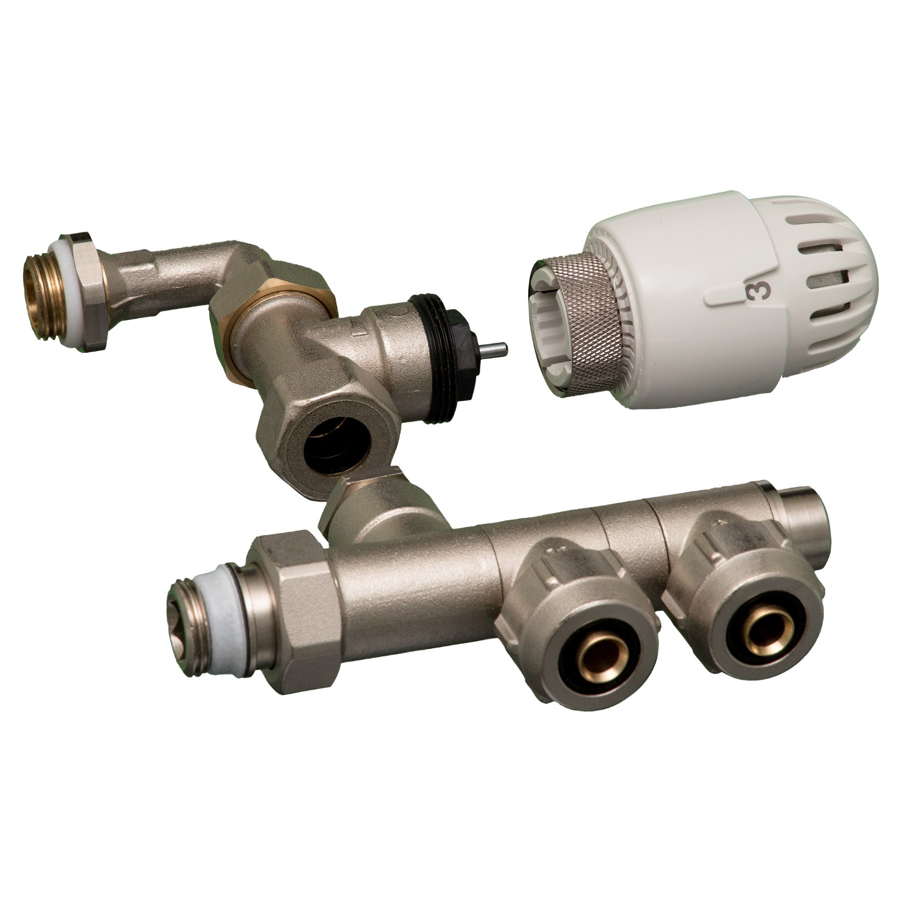 Radiator aansluitset kompleet voor meerlagen-Online bij Iezyshop.nl ...