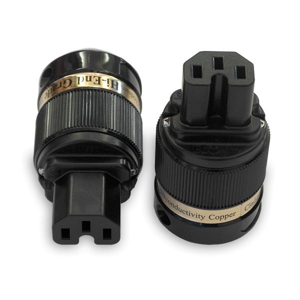 8055 Pure copper IEC Plug - Audiomaat