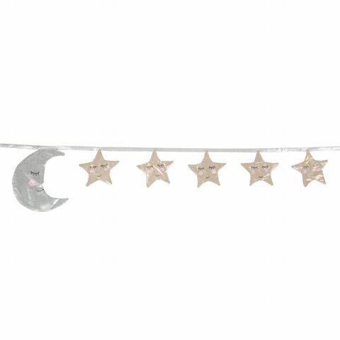 Sass & Belle decoratie slinger maan en sterren | Kidzsupplies