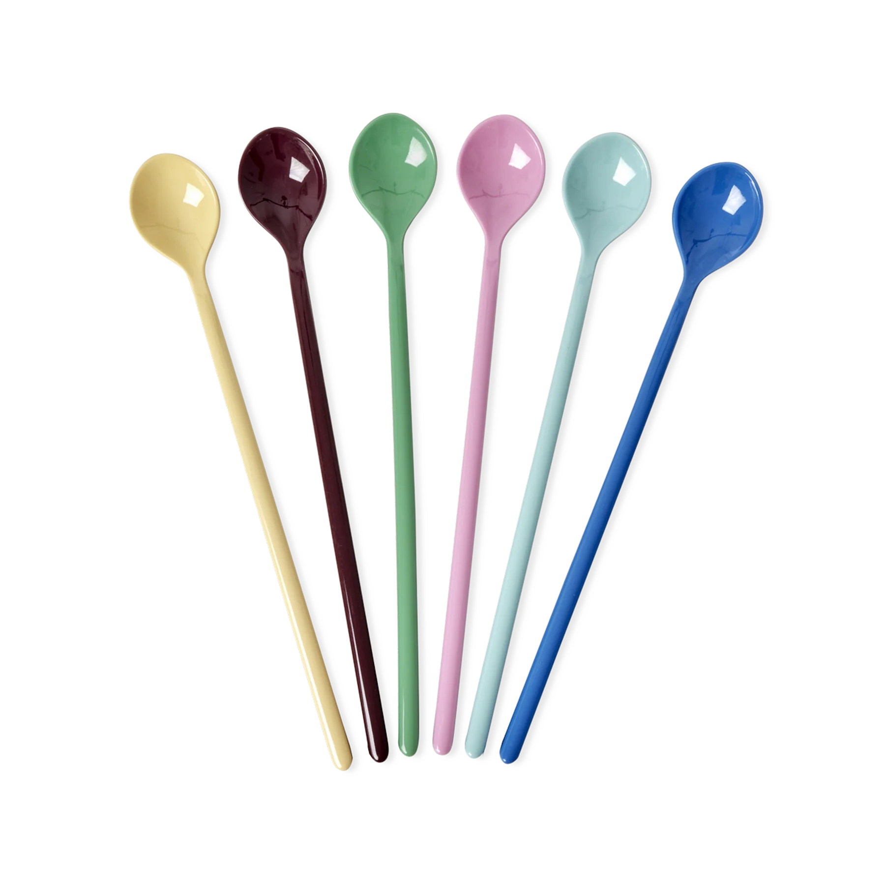 Rice Melamine Lepels Lang Show Your True Colors Kleuren | Kidzsupplies