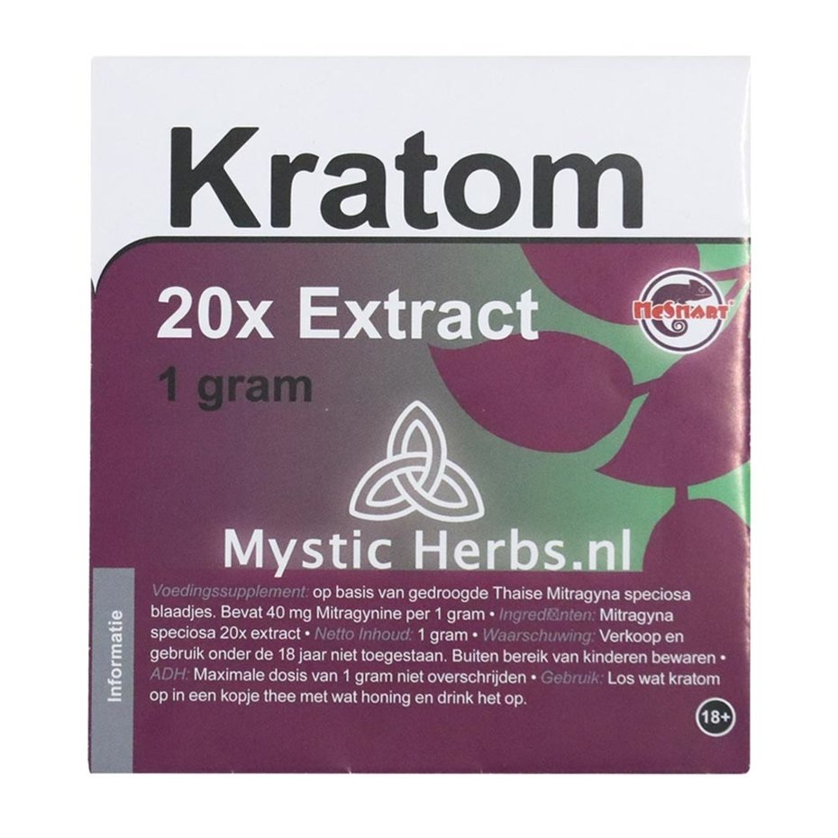 Thai Mitragyna Speciosa Kratom Extract – 1 gram - Novus Fumus