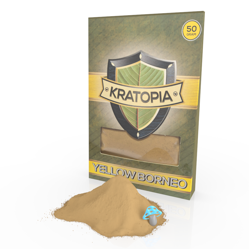 Kratom Giallo del Borneo - Energia Naturale e Intensa - Novus Fumus