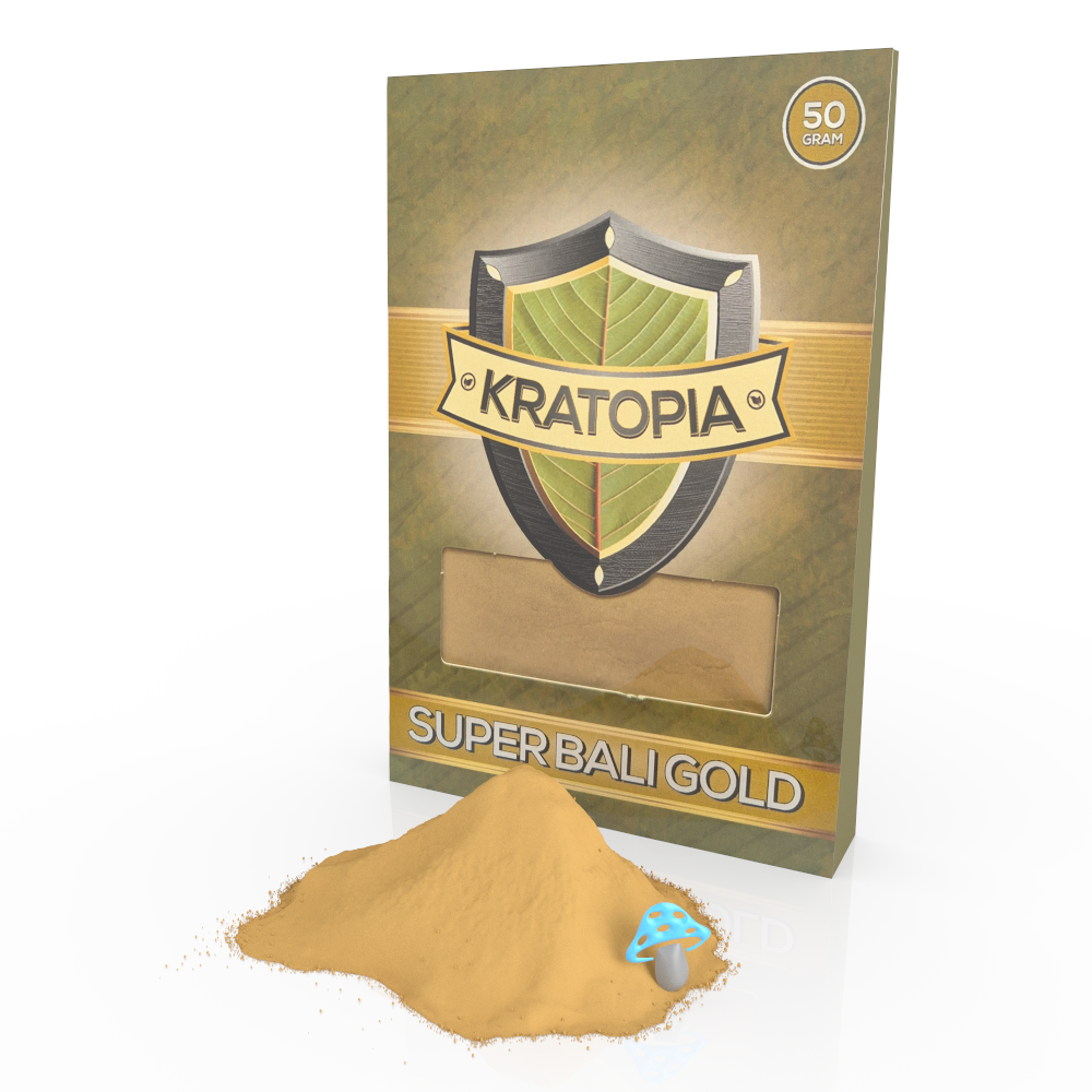 Kratiom Super Bali Gold - Relajación & Alivio del Dolor - Novus Fumus