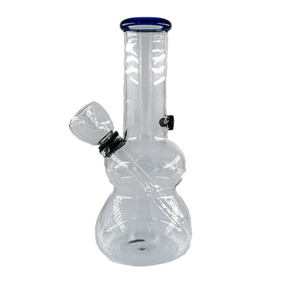 Buy Simple Bong - Glass Mini Bong of 12cm - Novus Fumus