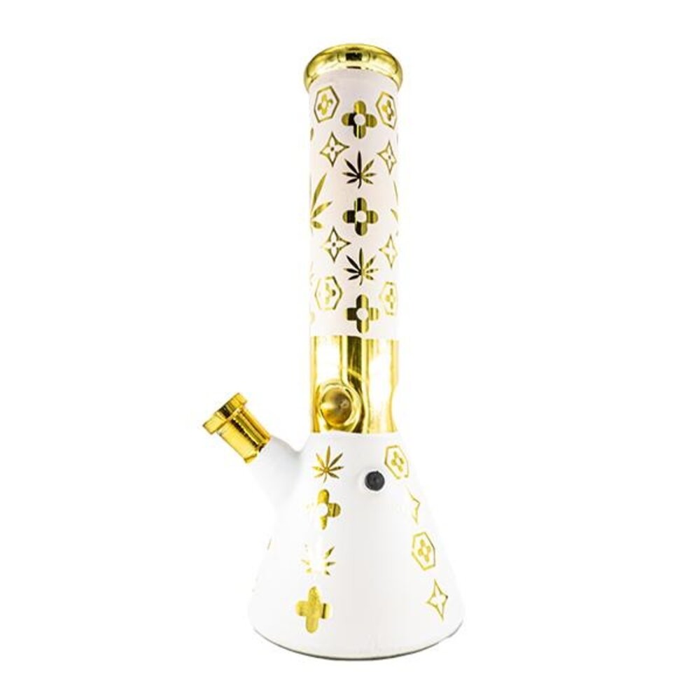 Buy Pattern Bong - XL Glass Bong of 30cm - Novus Fumus
