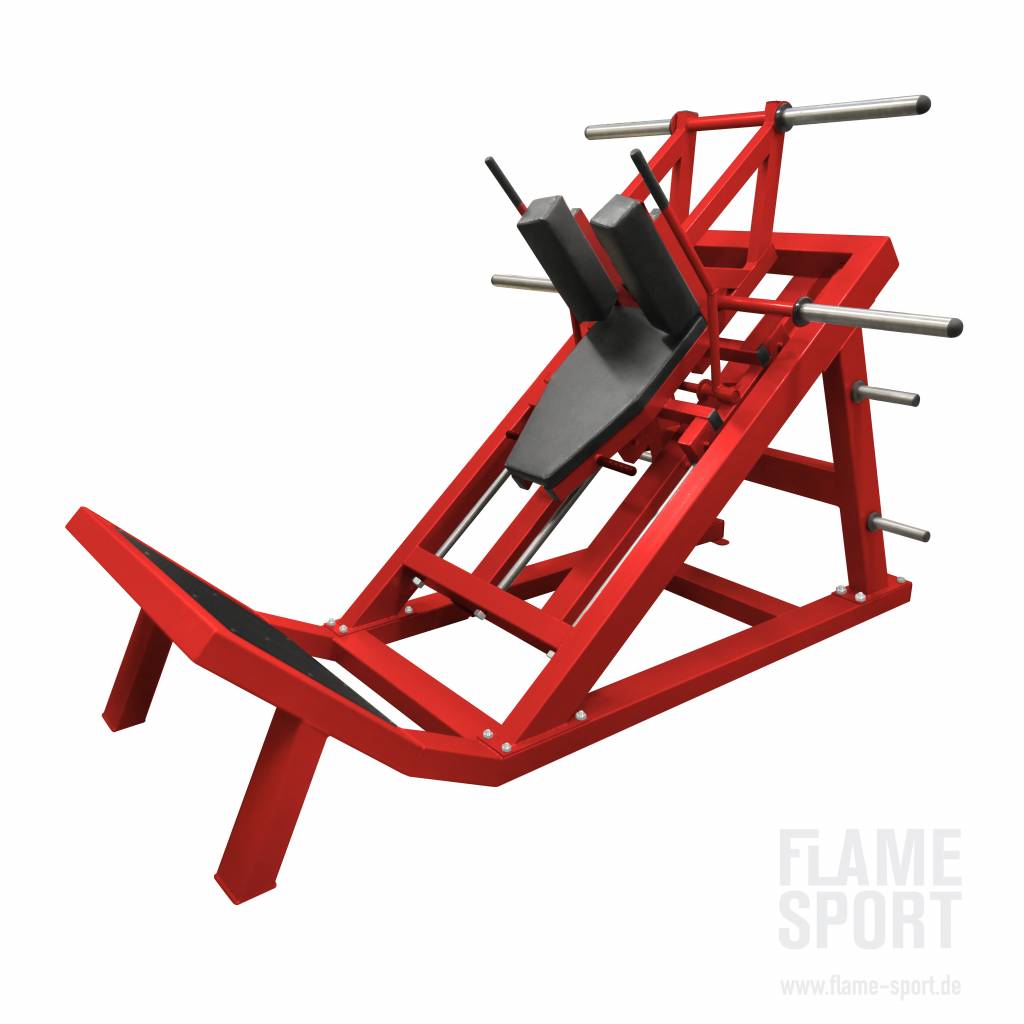 Hack-Squat Machine (1D) - FLAME SPORT - Professional Gym Equipment
