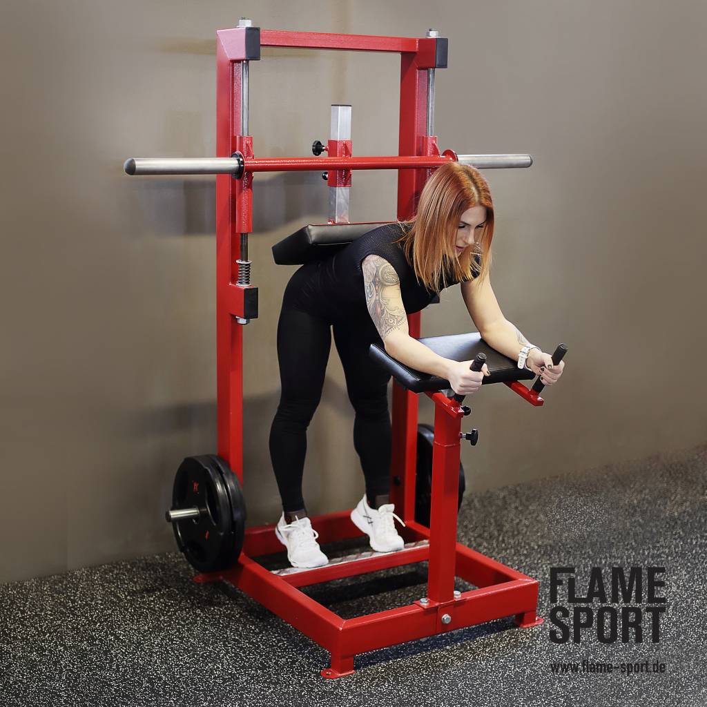 Calf Raise Machine/ Plate loaded (2O) Flame Sport - FLAME SPORT ...