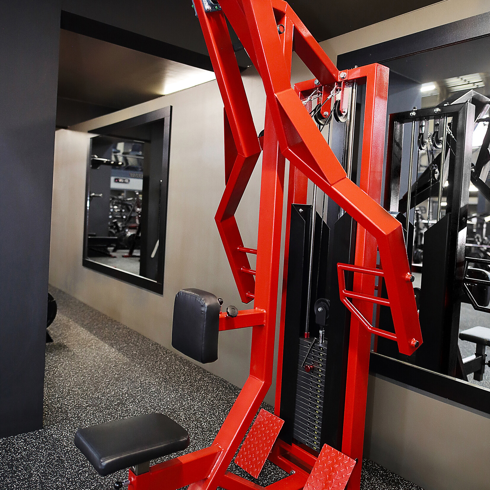 Seated Row Machine (4M) FLAME SPORT - FLAME SPORT - Professional Gym ...