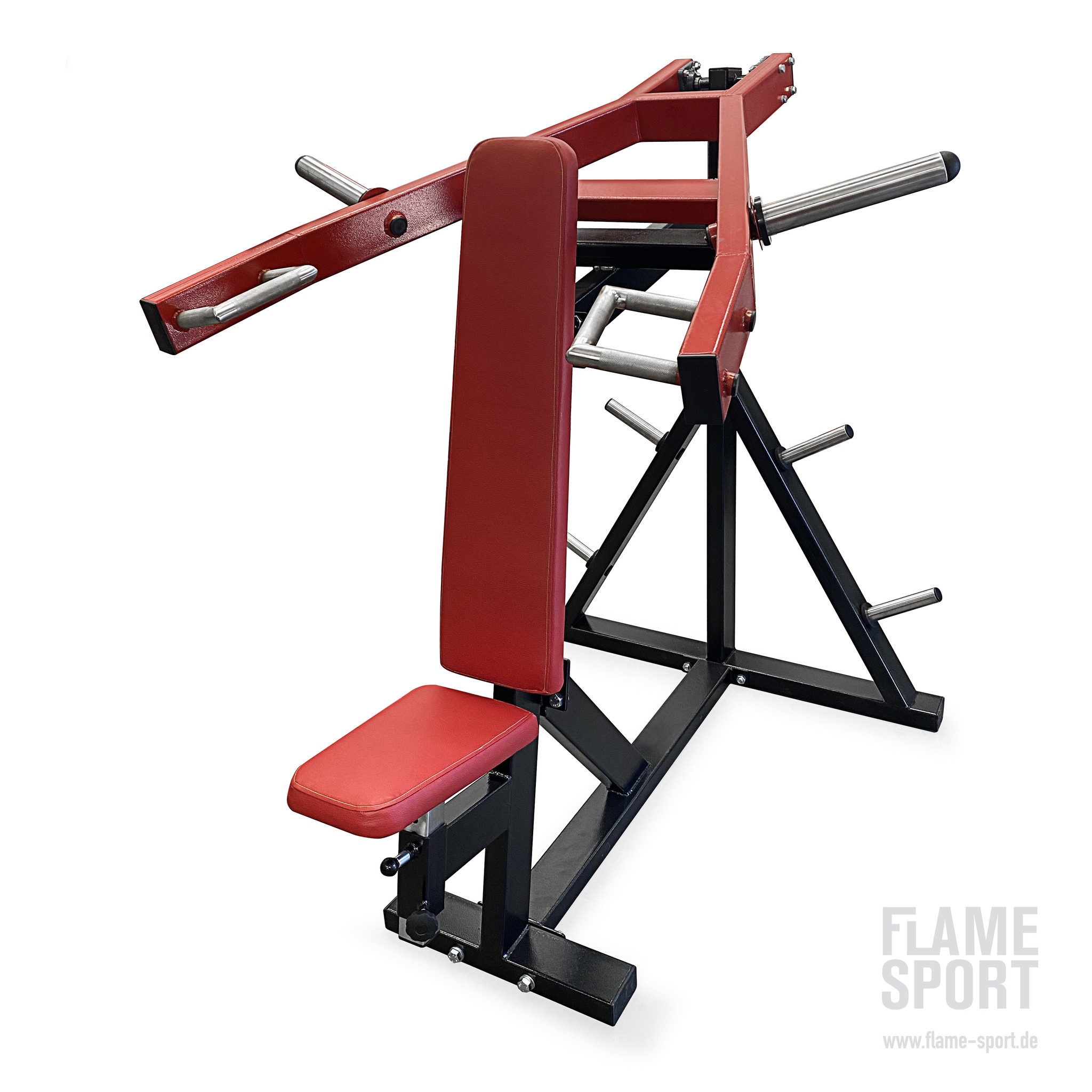 Shoulder (Military) Press Machine (1P) Plate loaded / Flame Sport ...