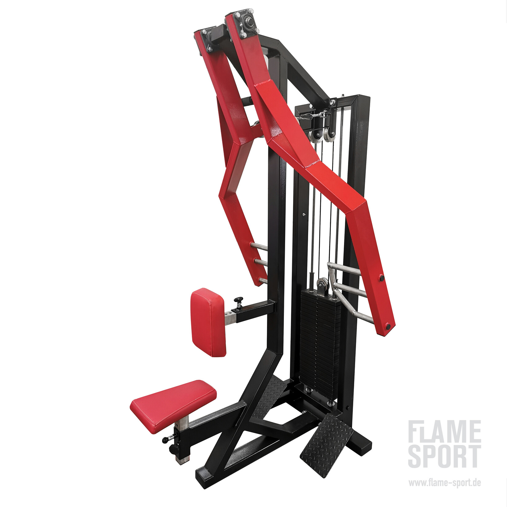 Seated Row Machine (4M) FLAME SPORT - FLAME SPORT - Professional Gym ...