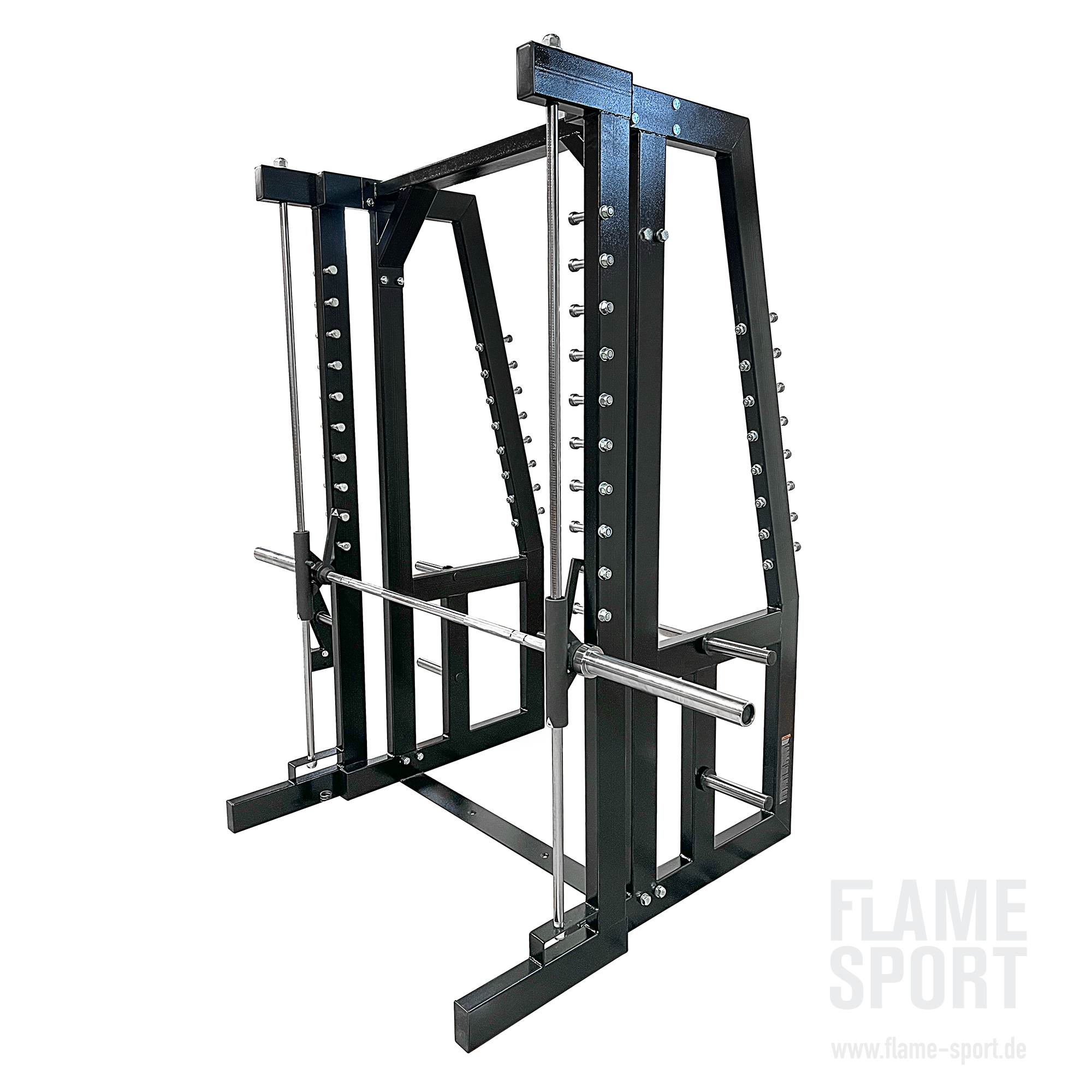 2-in-1: SMITH MACHINE with SQUAT RACK (5B) Multi Press | FLAME SPORT ...