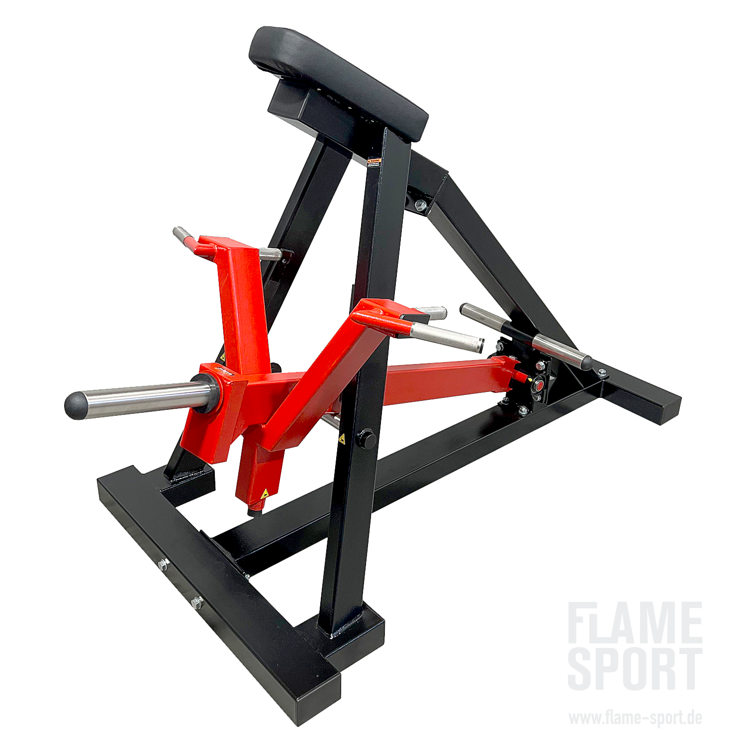 T-bar Row with chest Support / Plate loaded (1L) FLAME SPORT - FLAME ...