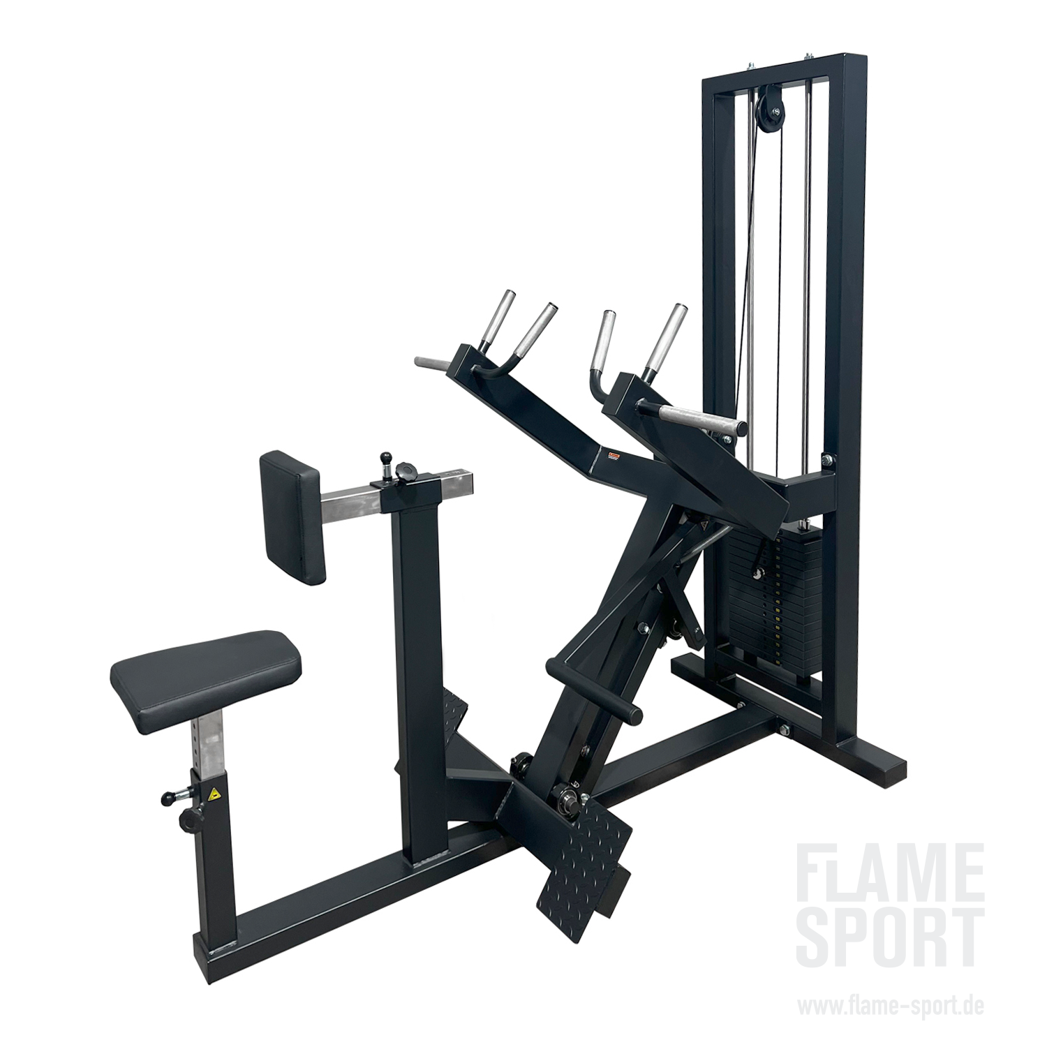 Seated Row Machine (7LXX) FLAME SPORT - FLAME SPORT - Professional Gym ...