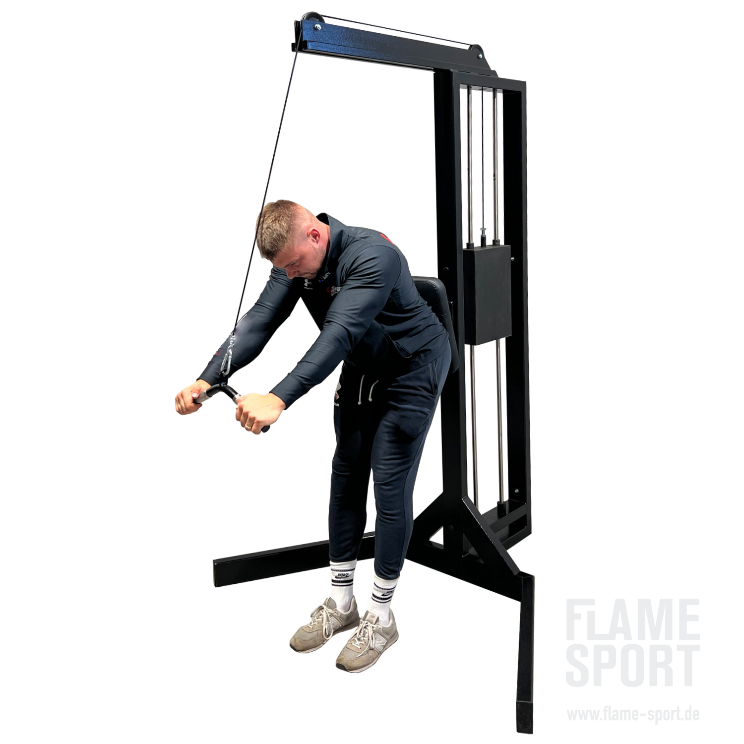 Triceps Pushdown machine (3M) Flame Sport - FLAME SPORT - Professional ...
