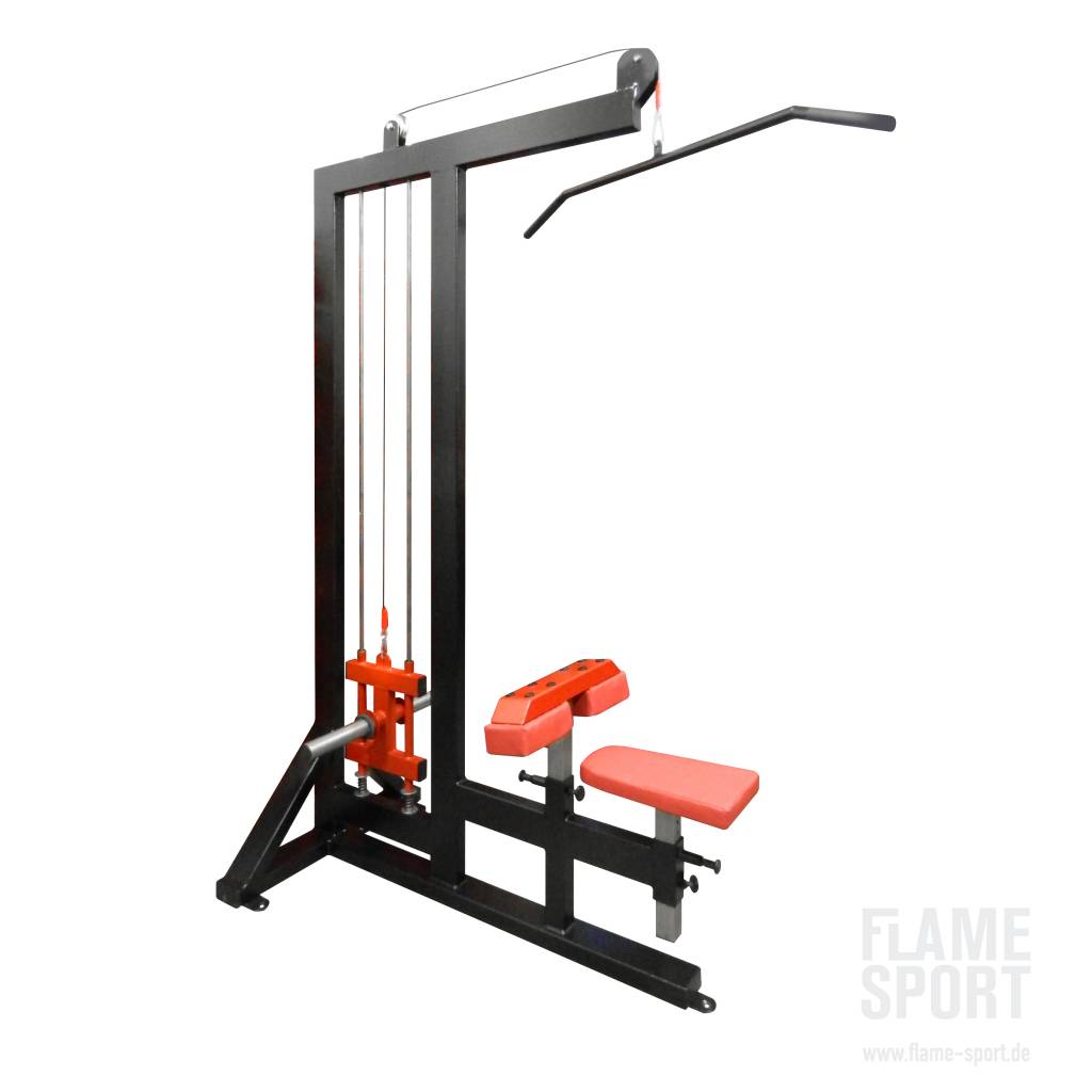 Lat Pulldown - Plate Loaded (1MXp) - FLAME SPORT - Professional Gym ...