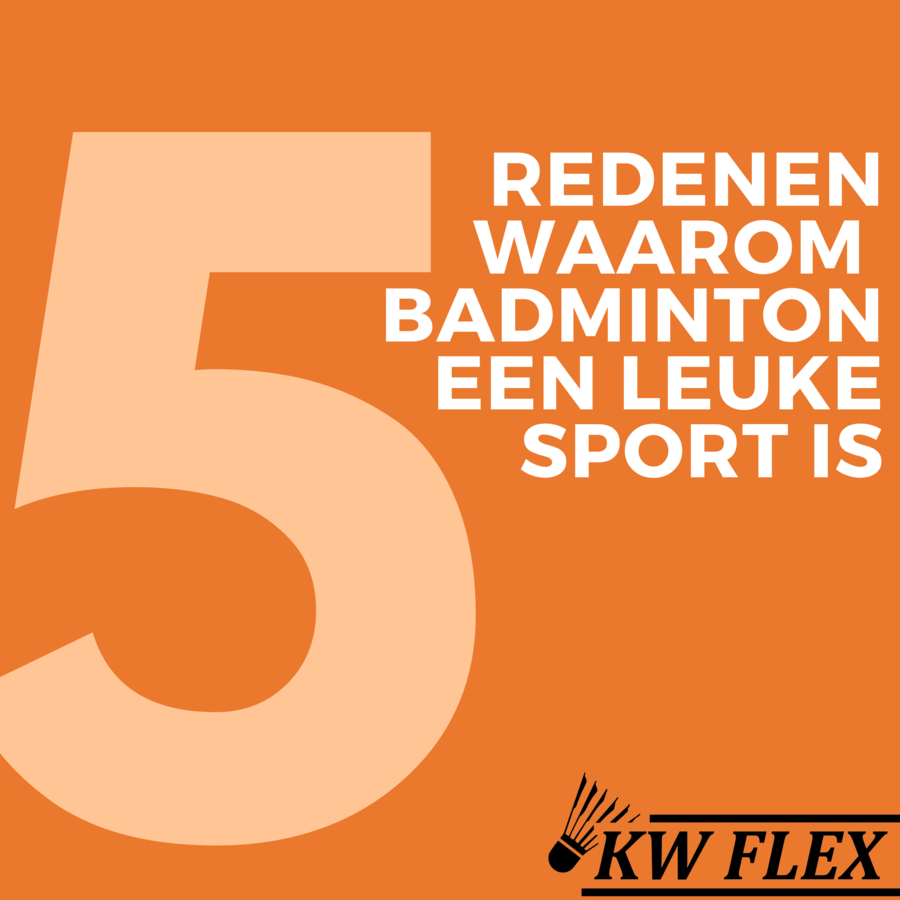 Welk badminton racket is geschikt voor een recreant? - KW FLEX racket ...