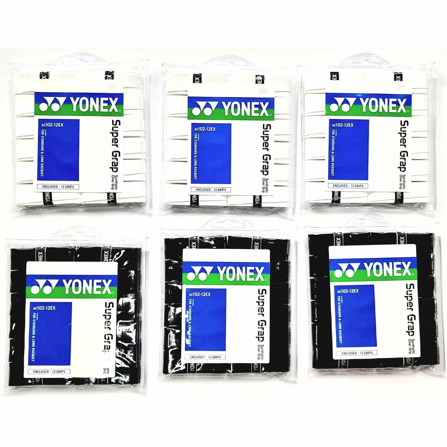 Yonex Super Grap ac102ex 12 pack - KW FLEX racket speciaalzaak