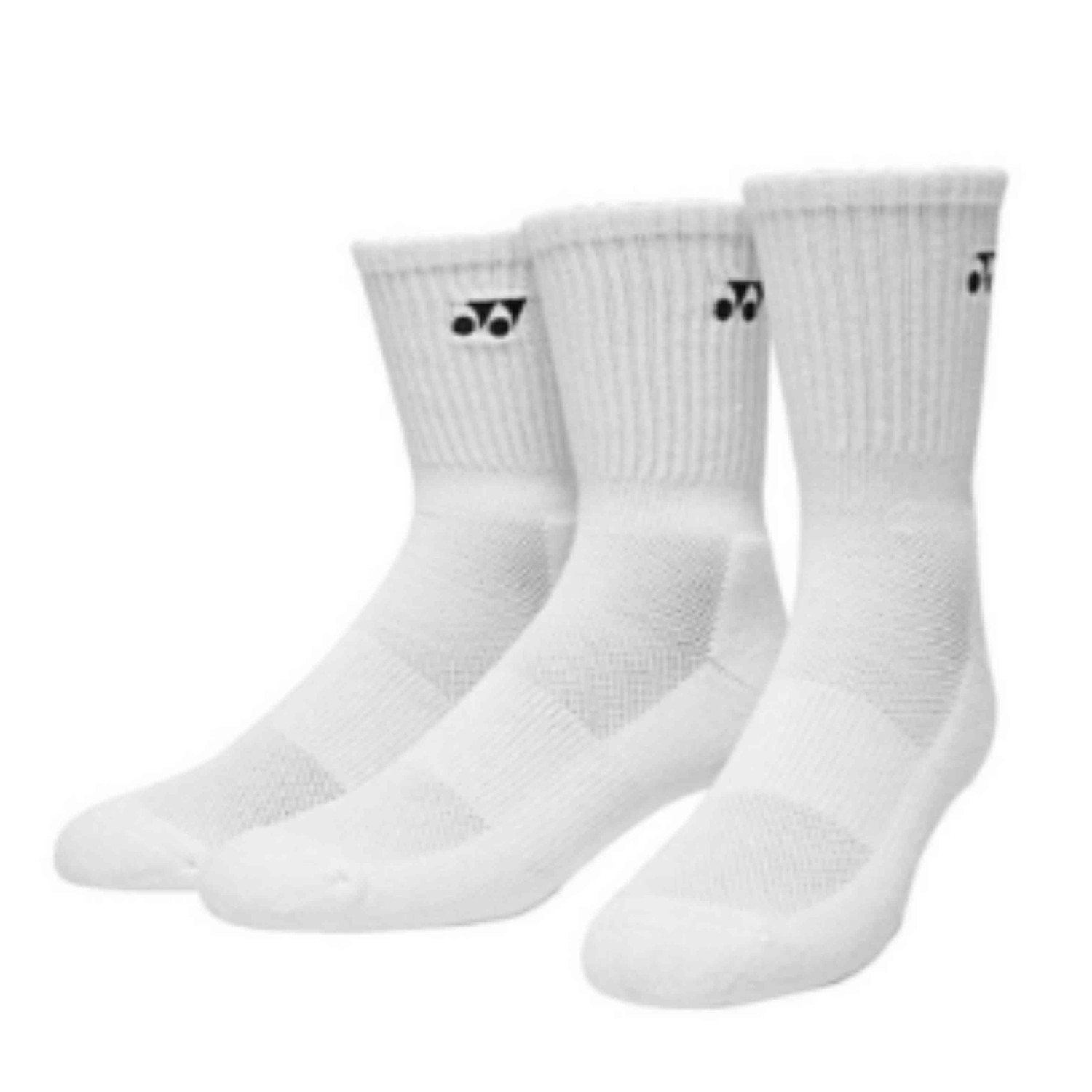 Yonex basic sock 8422 White 3-pack - KW FLEX Racket specialist