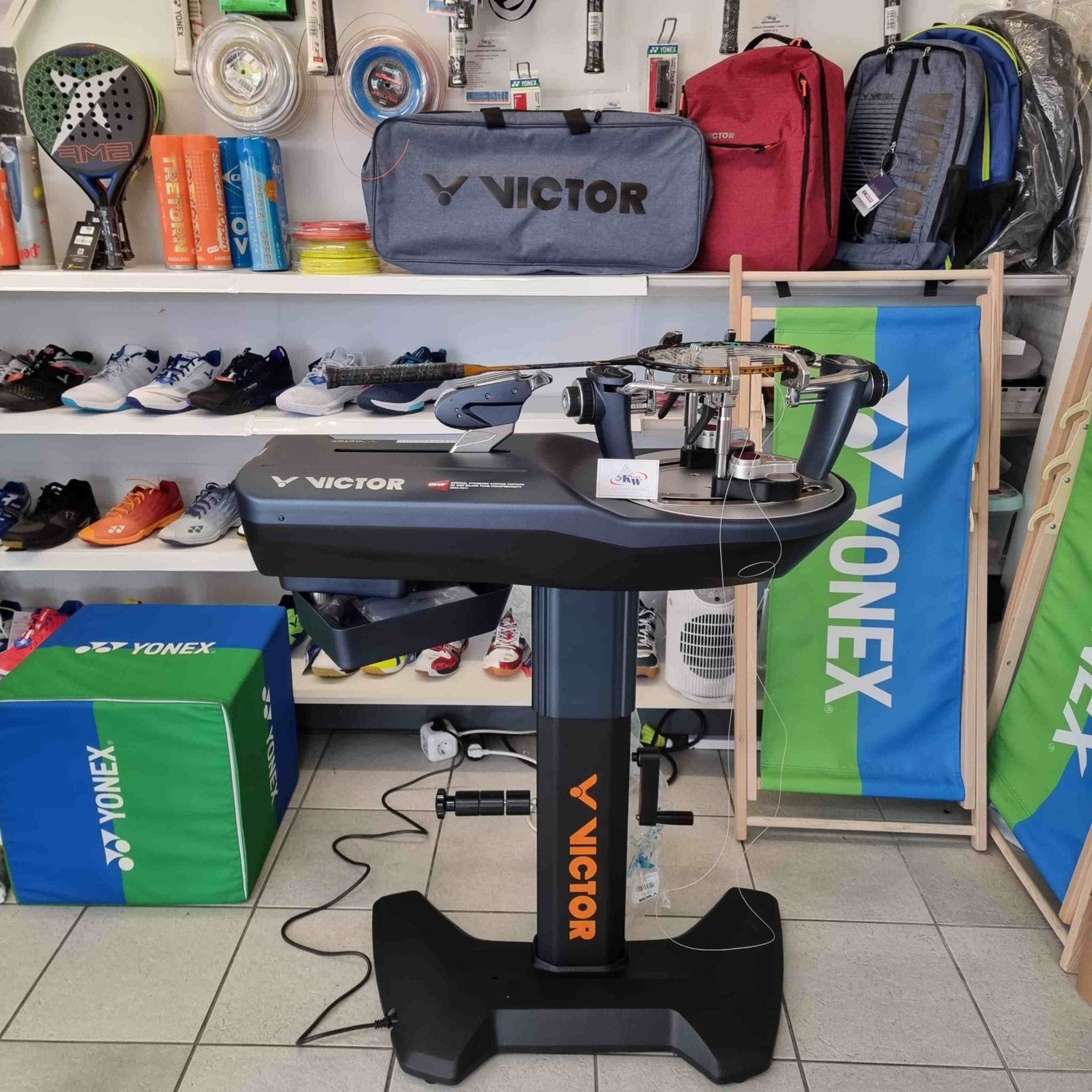 Badminton racket competition stringing - KW FLEX Racket specialist