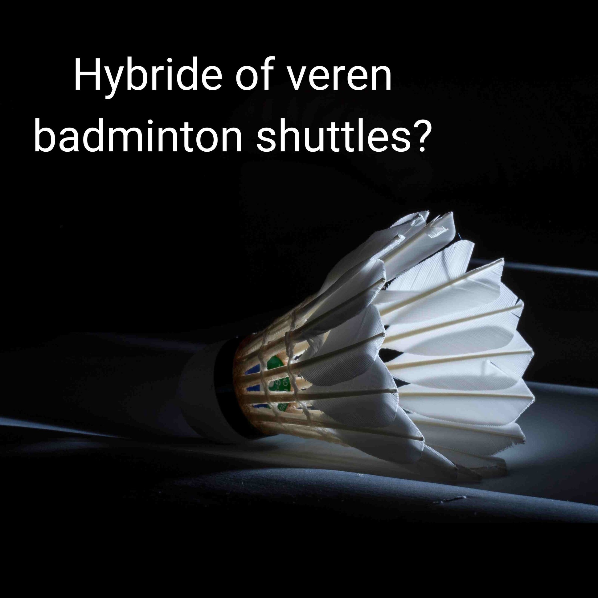 Kies je voor hybride of veren badminton shuttles? - KW FLEX racket ...