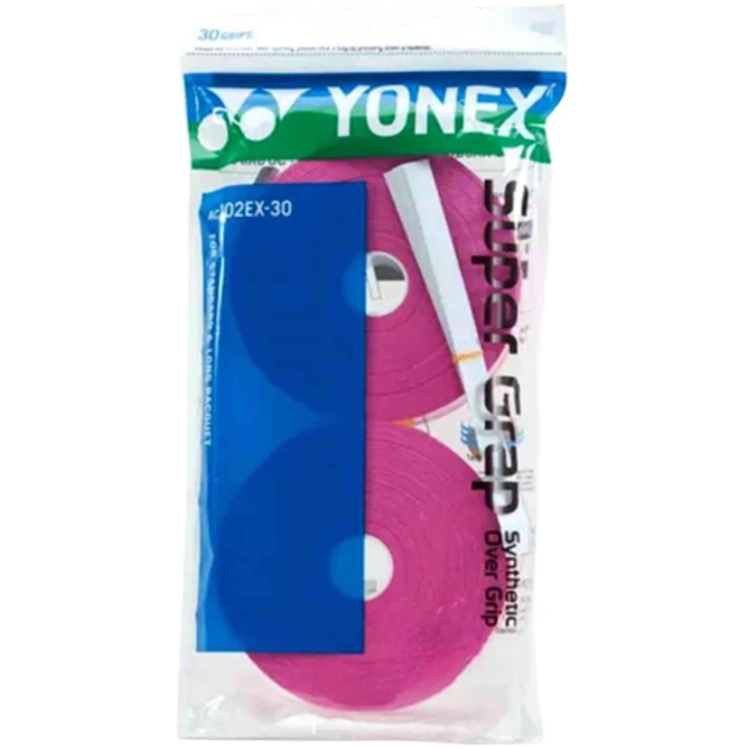Yonex Super Grap ac102ex Roll 30 Pink - KW FLEX Racket specialist