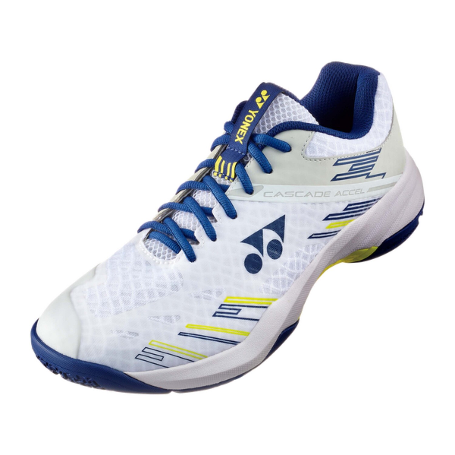 Yonex Cascade Accel White/Navy - KW FLEX Racket specialist