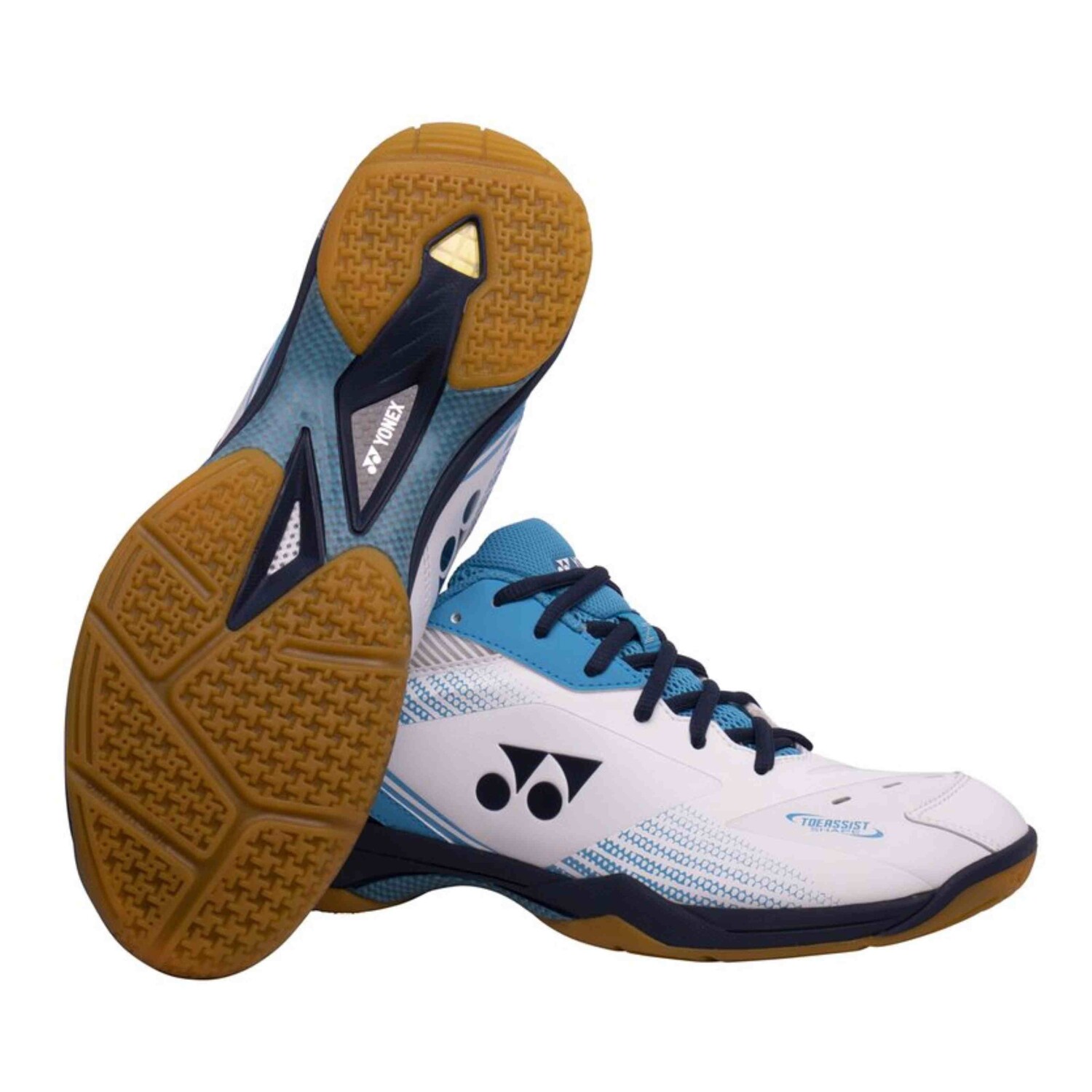 Yonex SHB 65Z3 Men White/Ocean - KW FLEX Racket specialist