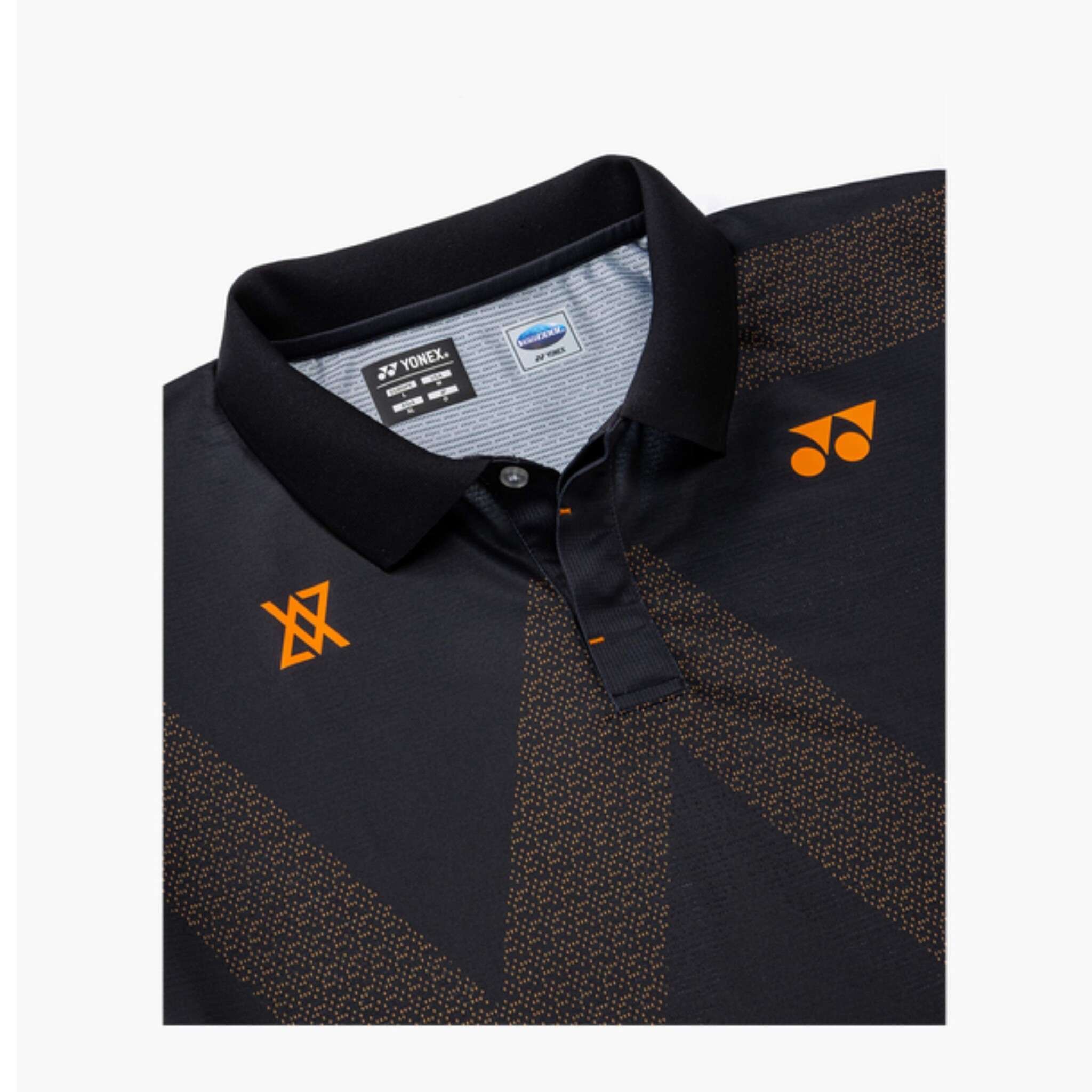 Buy the Yonex Polo Shirt 10688 VA Black here! - KW FLEX Racket specialist