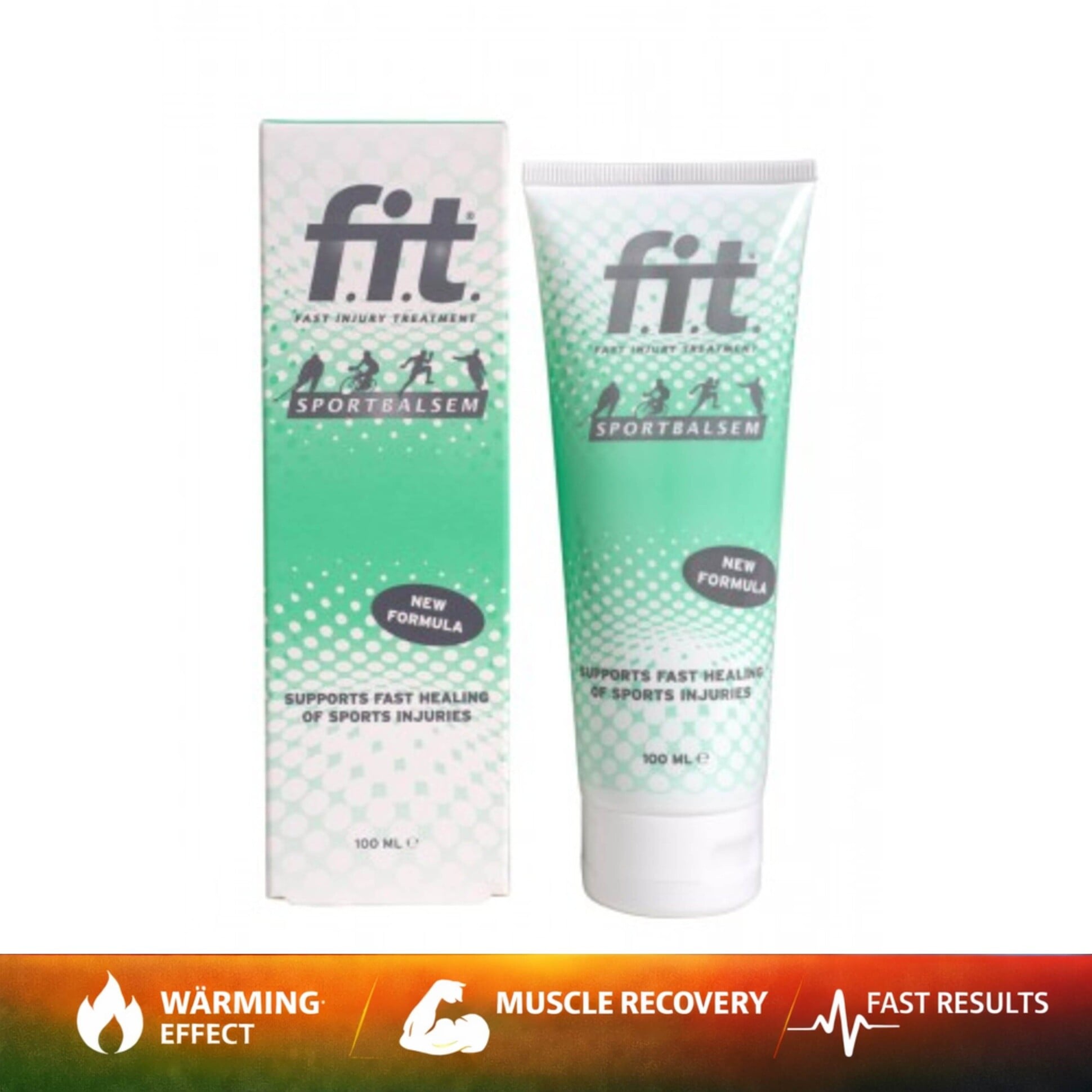 Warming sports balm for muscle recovery - KW FLEX Racket specialist