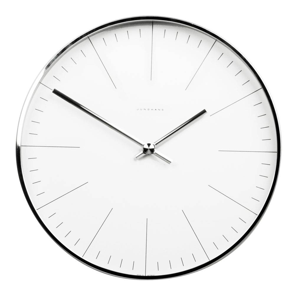 wall clock max bill | bar dial large – design max bill | bauhaus shop ...