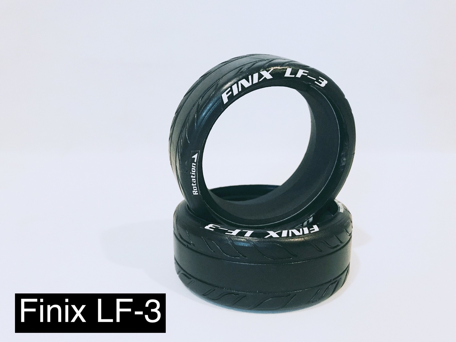 DS Racing - LF-3SE - Drift Tire Finix Series LF-3 (4pcs) - Drifted