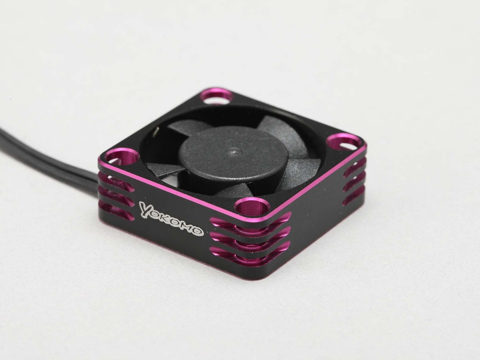 Yokomo - D-CFP - Aluminum Frame Cooling Fan 30mm - Purple - Drifted
