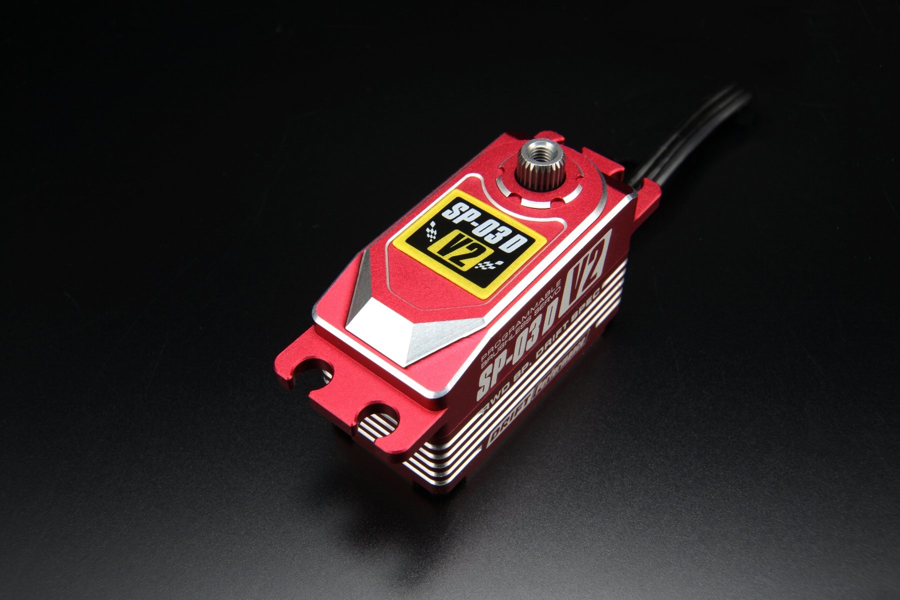 Yokomo - SP-03DV2R - RWD Drift Spec Programmable Brushless Aluminium ...