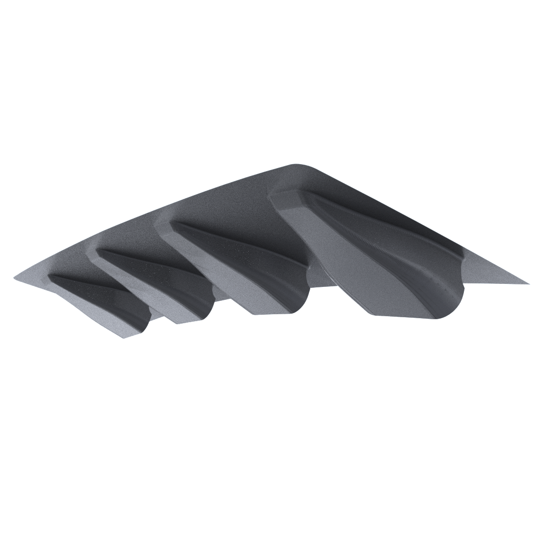 Rc Arlos - AF-AE86TRWI - Rear Window Intakes for Toyota AE86 Trueno ...