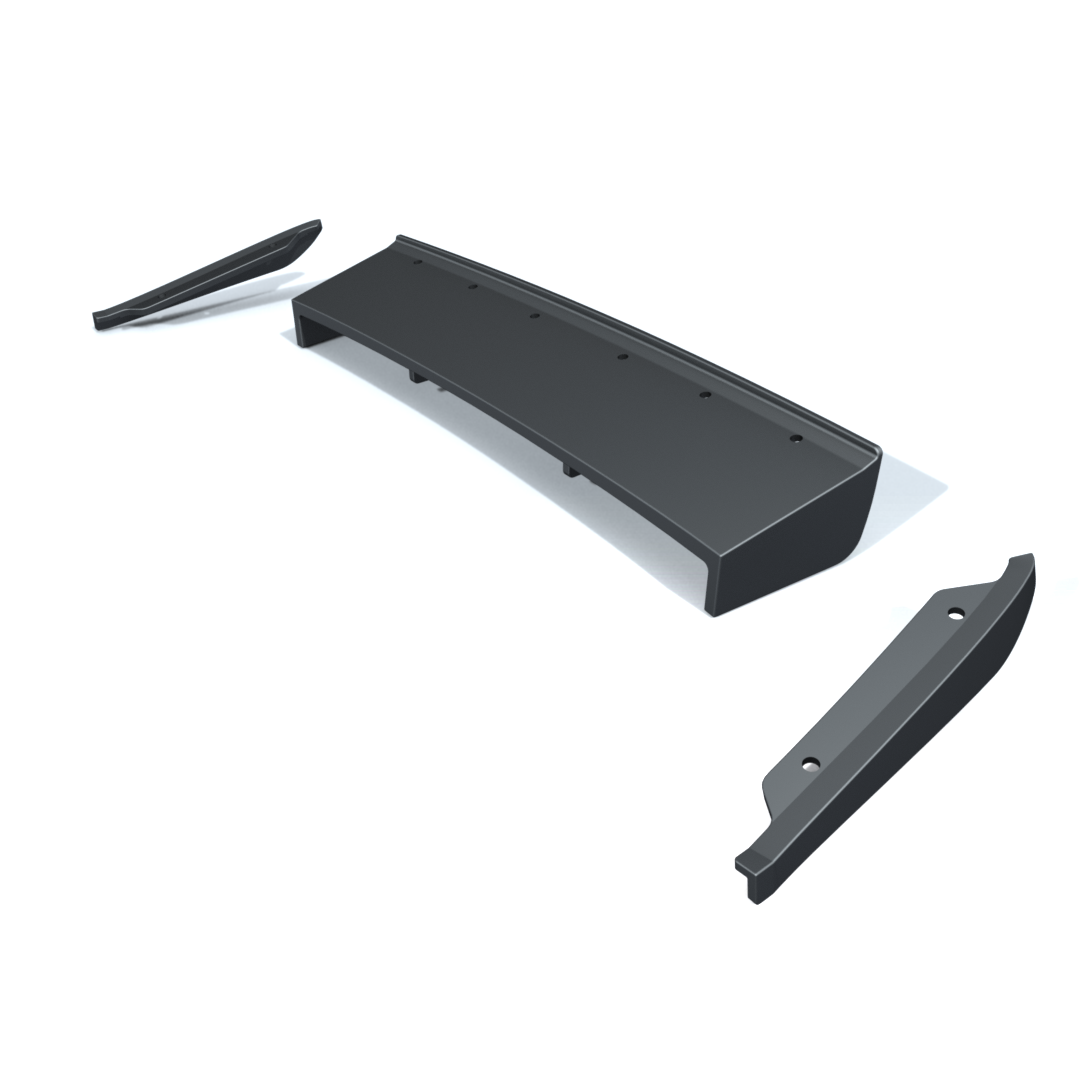 Rc Arlos - AF-AE86TRD - Rear Diffuser for Toyota AE86 Trueno - Drifted