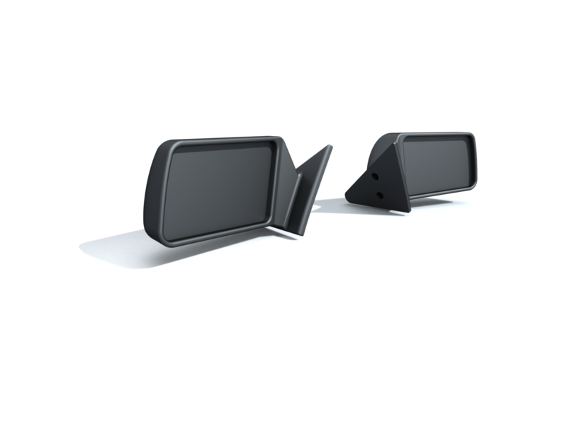 Rc Arlos - AF-AE86TSM - Side Mirrors for Toyota AE86 Trueno - Drifted