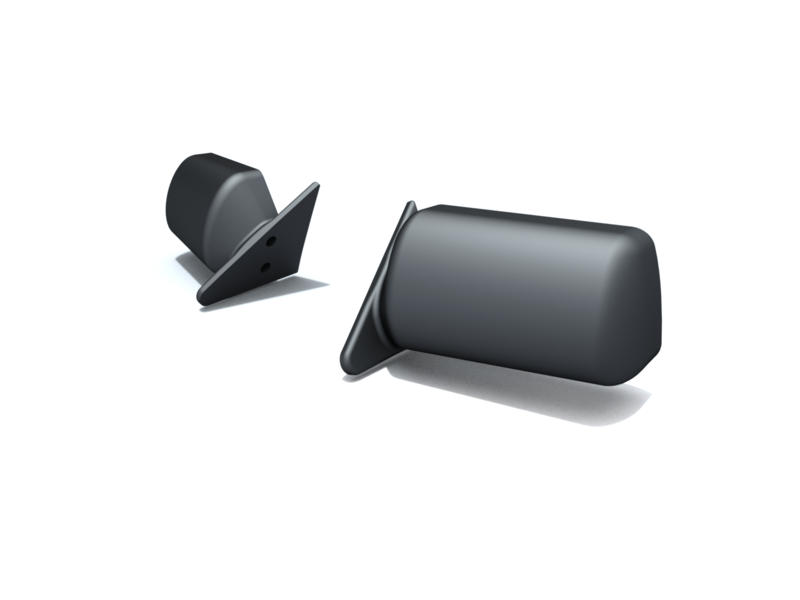 Rc Arlos - AF-AE86TSM - Side Mirrors for Toyota AE86 Trueno - Drifted