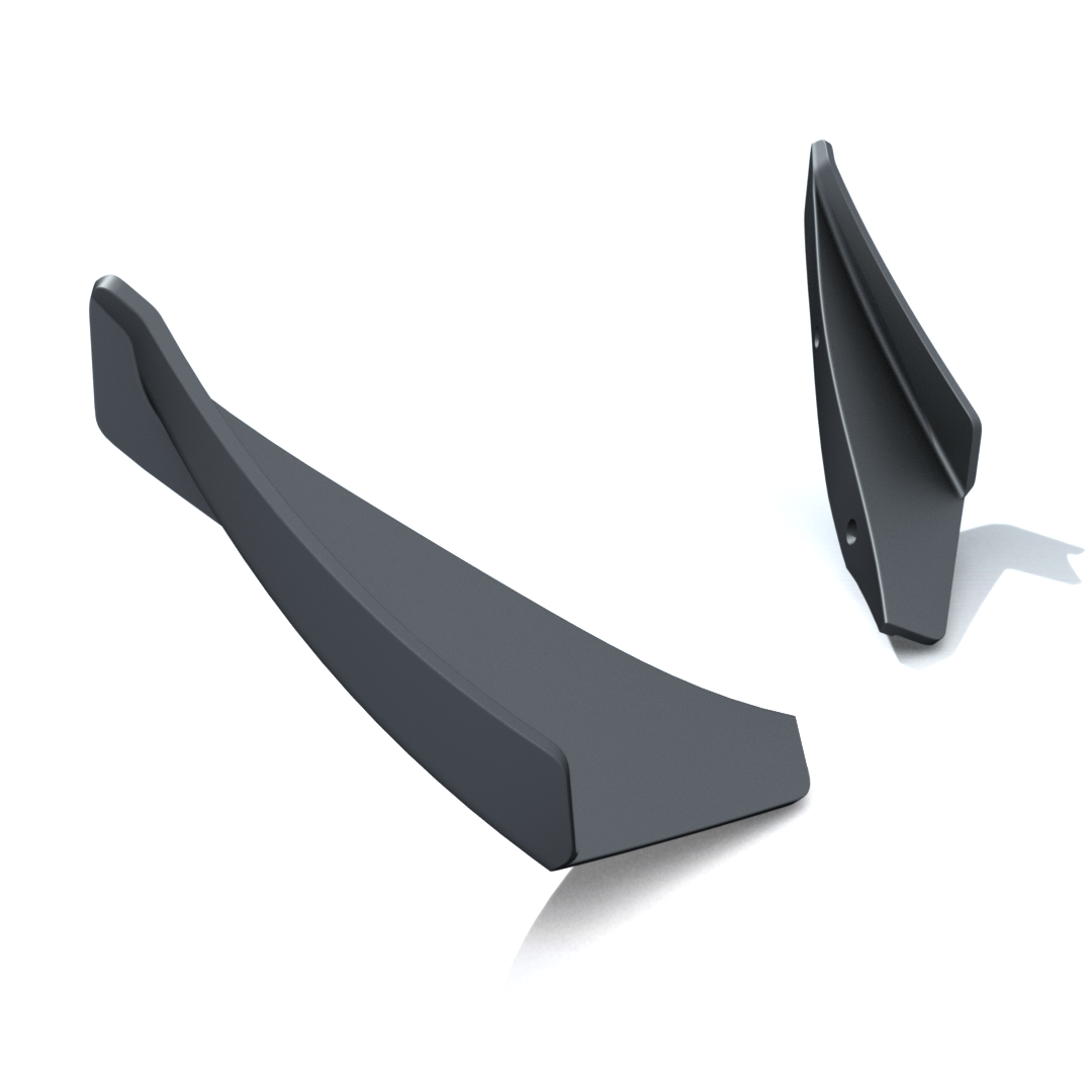 Rc Arlos - AF-BM350ZFC - Front Canards for Nissan 350Z Brian Mc. - Drifted