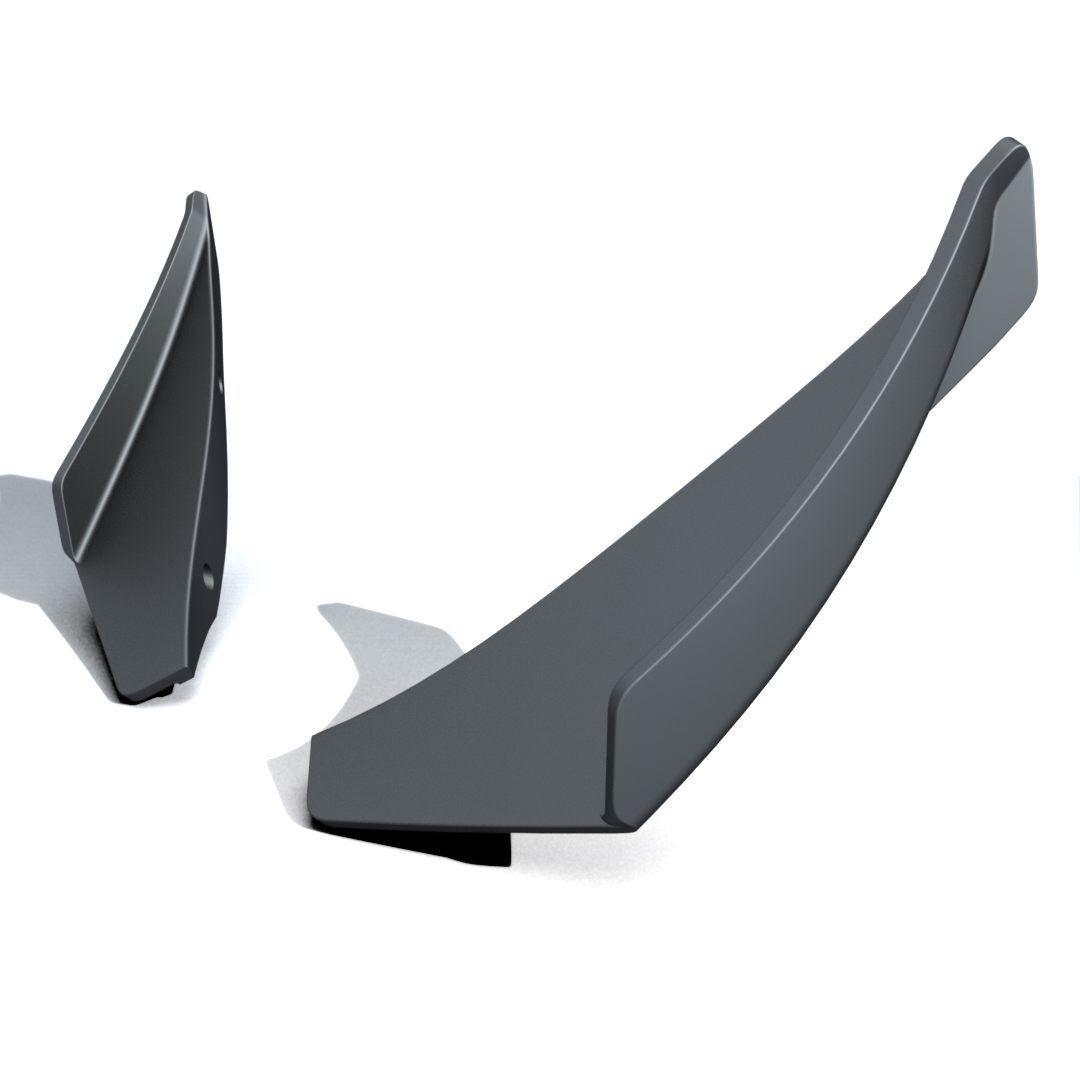 Rc Arlos - AF-BM350ZFC - Front Canards for Nissan 350Z Brian Mc. - Drifted