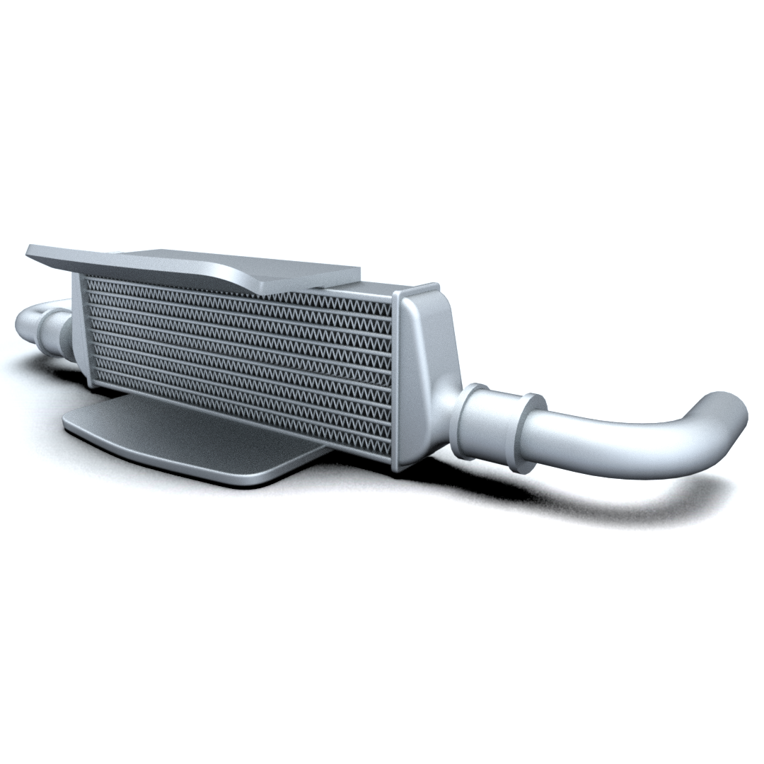Rc Arlos - AF-BM350ZPI - Plastic Intercooler for Nissan 350Z Brian Mc ...