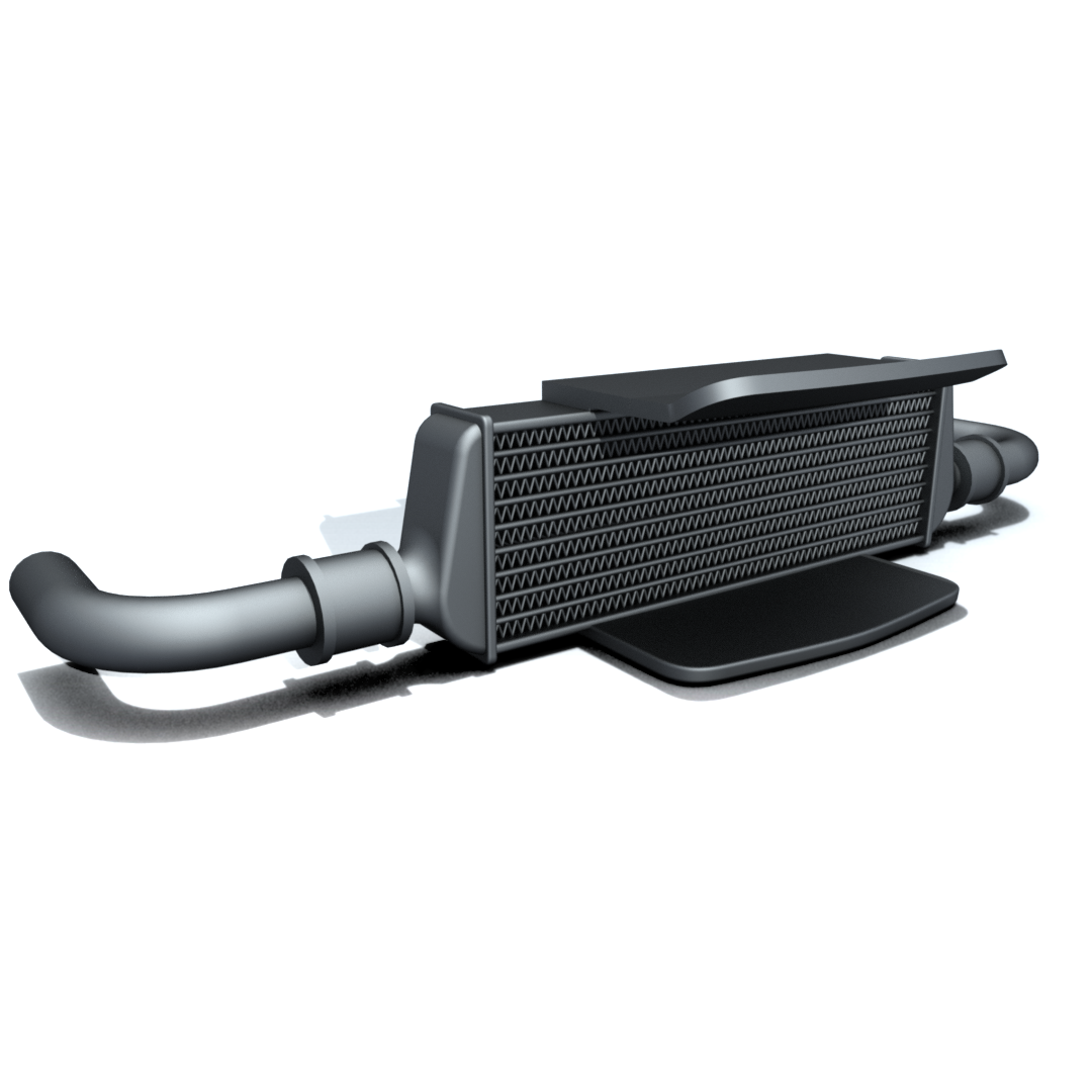 Rc Arlos - AF-BM350ZPI - Plastic Intercooler for Nissan 350Z Brian Mc ...
