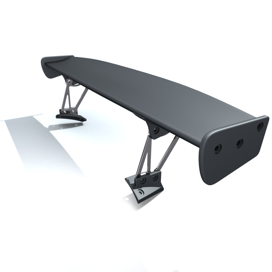 Rc Arlos - AF-BM350ZRW - Rear Wing for Nissan 350Z Brian Mc. - Drifted