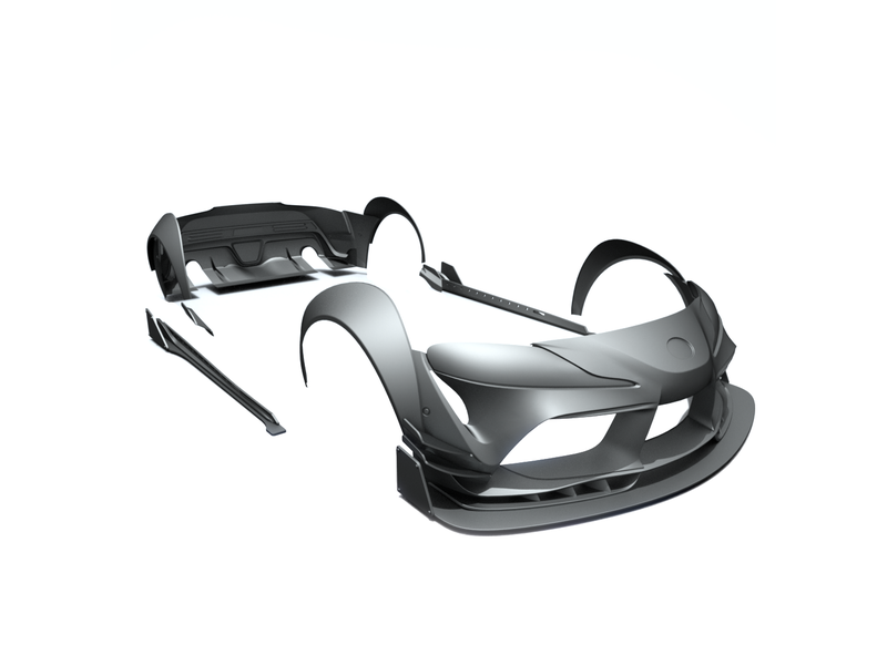 Rc Arlos - AF-RMK5 - R-MK5 Wide Kit for Toyota Supra (A90) - Drifted