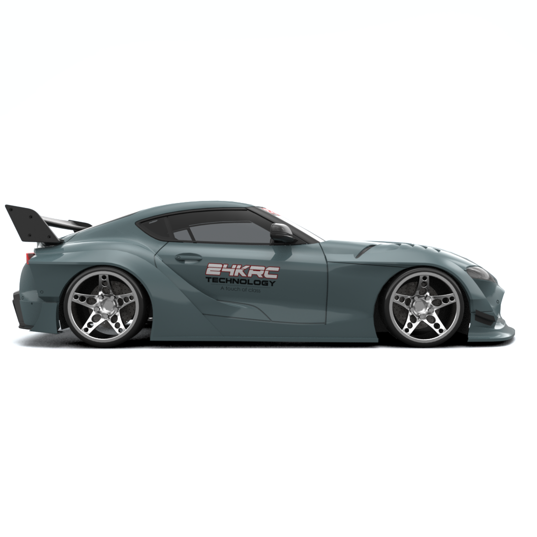 Rc Arlos - AF-LBWA90 - LB-WORKS Toyota Supra (A90) Clear Body - Drifted