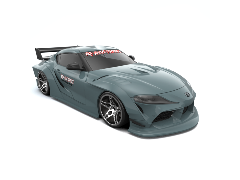 Rc Arlos - AF-LBWA90 - LB-WORKS Toyota Supra (A90) Clear Body - Drifted