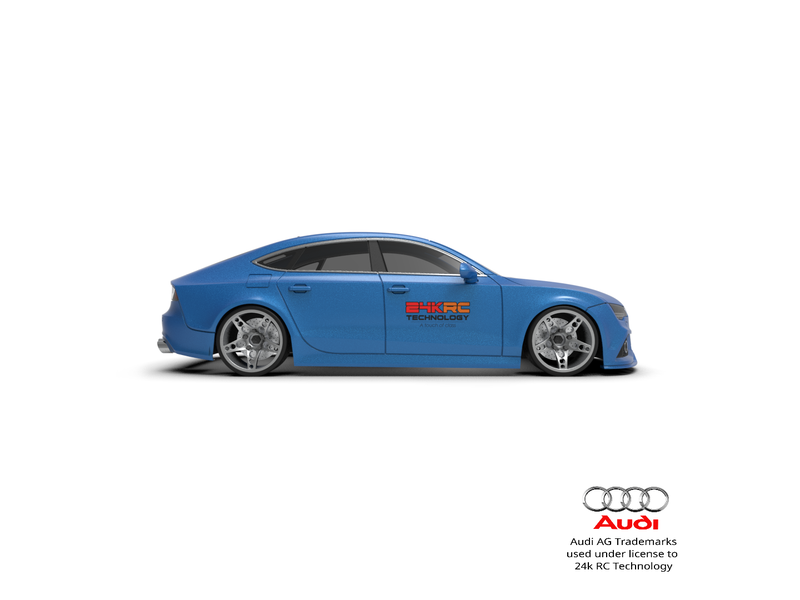 Rc Arlos - AF-ARS7S - Audi RS7 Sportback Clear Body - Drifted