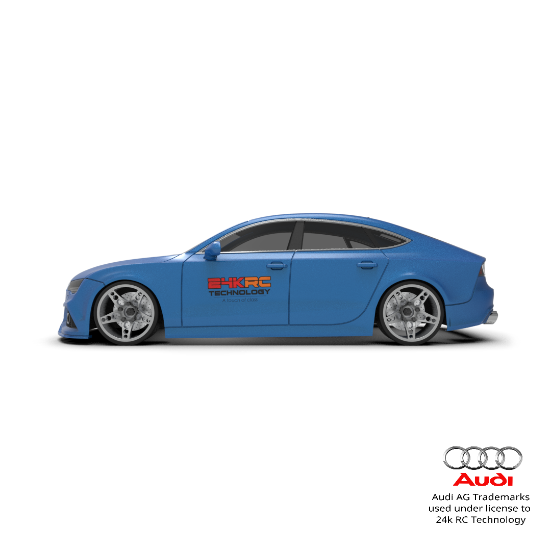 Rc Arlos - AF-ARS7S - Audi RS7 Sportback Clear Body - Drifted